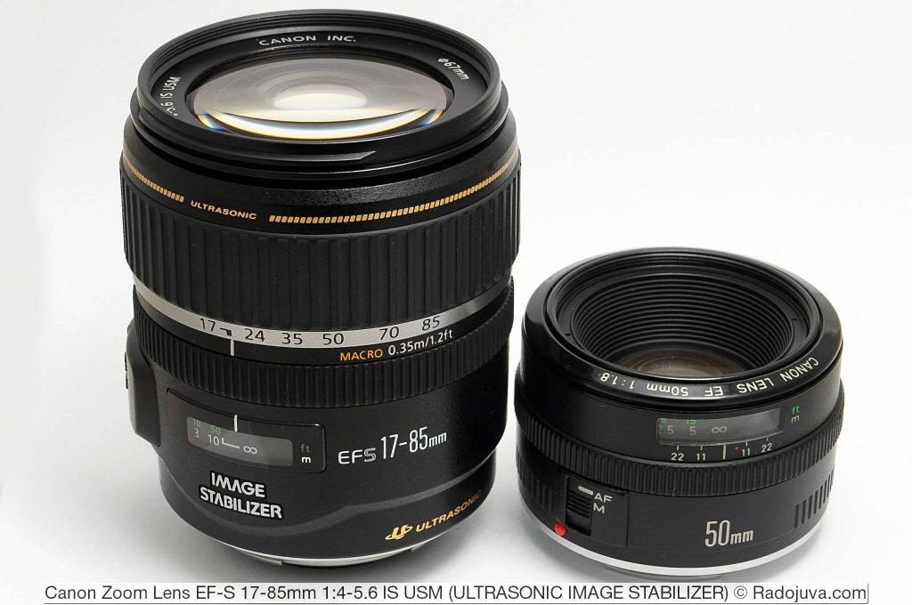 Évaluer Objectif zoom Canon EF-S 17-85 mm 1 : 4-5.6 IS USM | Content